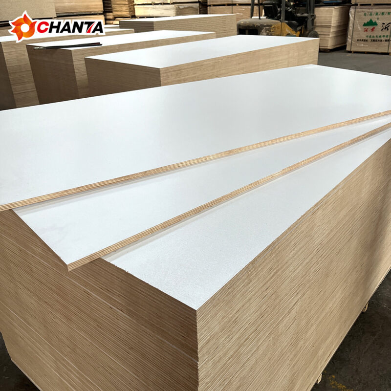 White Melamine mdf board/plywood - CHANTA GROUP